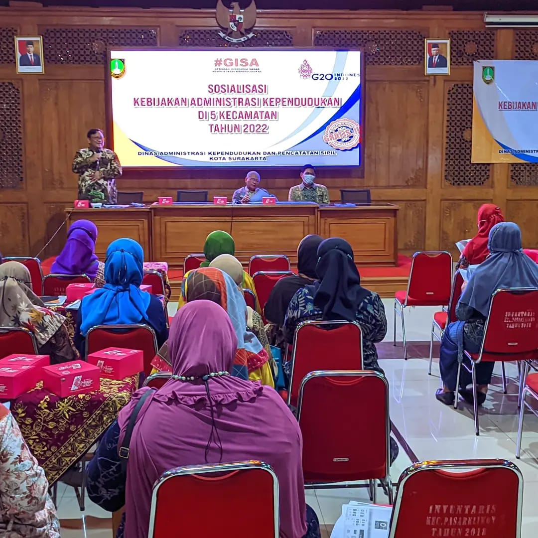 Pengurus PKK Kecamatan Pasarkliwon Ikuti Sosialisasi Adminduk ...